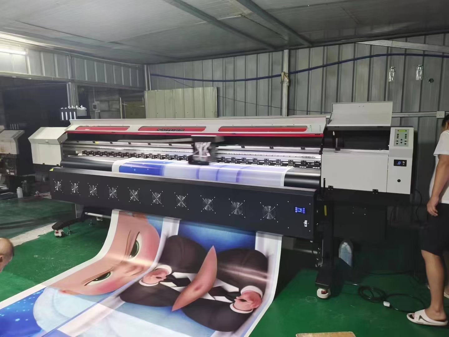 3.2m water based/Eco solvent printer: JC3202/JC3204 - Guangzhou Jetga ...